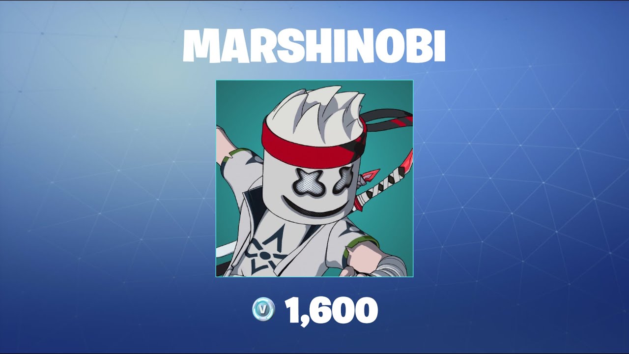 MARSHINOBI | Fortnite Outfit/Skin - YouTube
