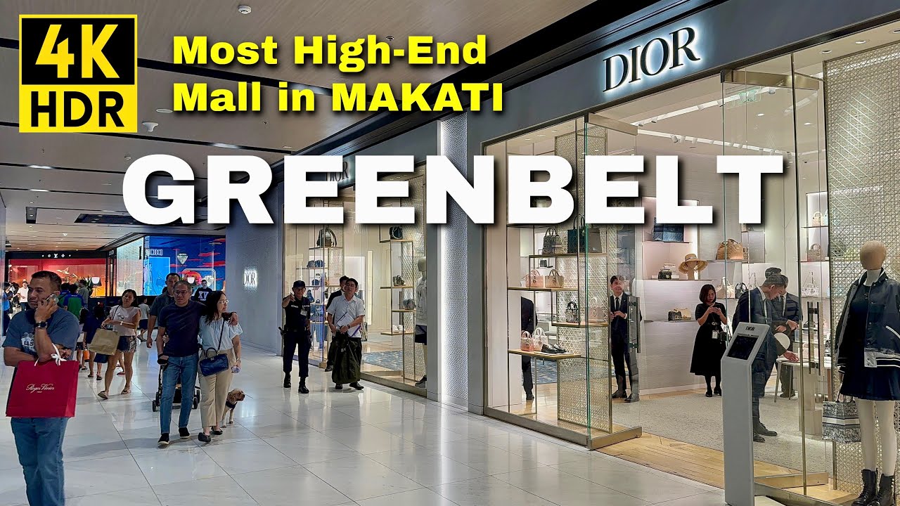 Most High-End Shopping Mall in Makati City! GREENBELT TOUR | Metro ...