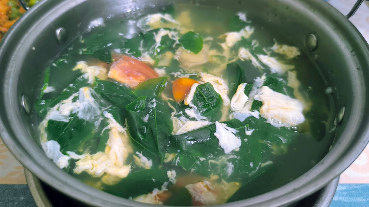punya daun katuk jngn cuman di bening ,coba msk soup Katuk& telur ‼ ...