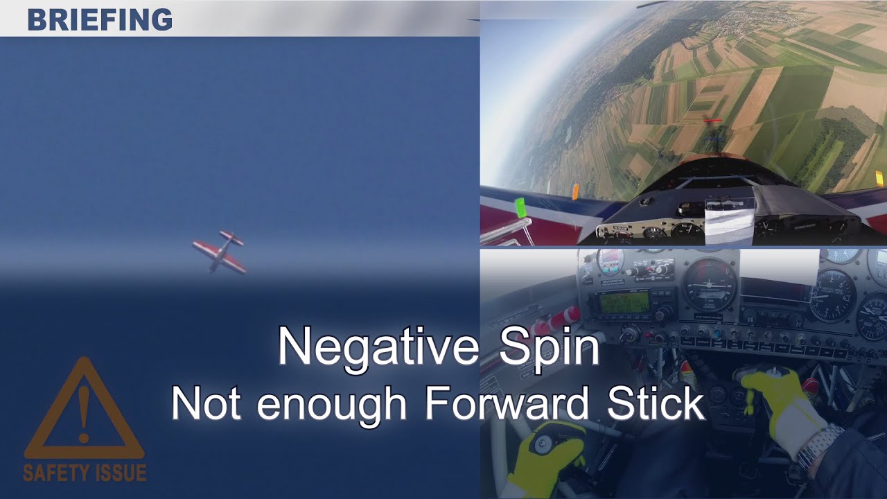 Negative Spin - Not enough Forward Stick - YouTube