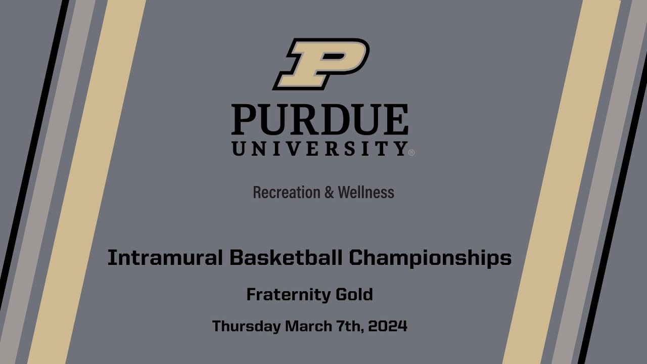 2024 Purdue Intramural Basketball Championships - Fraternity Gold - YouTube