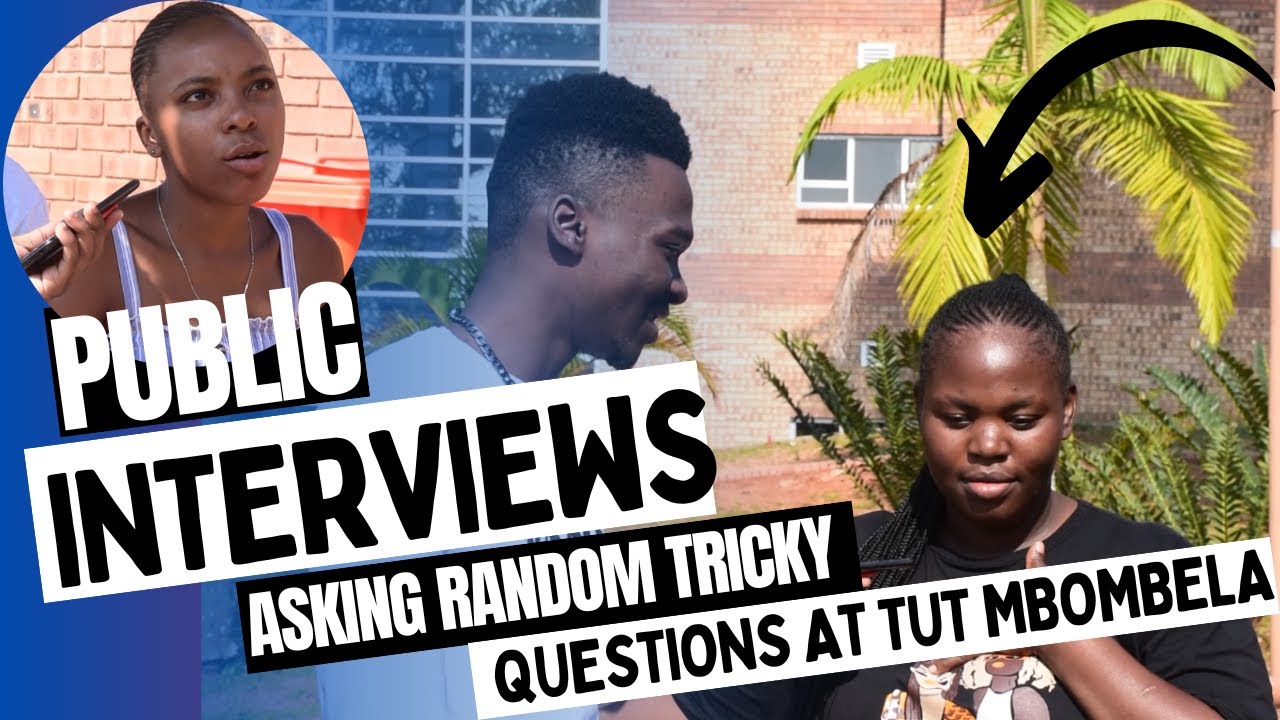 Public Interviews | Asking Random Questions Part II | TUT Mbombela ...