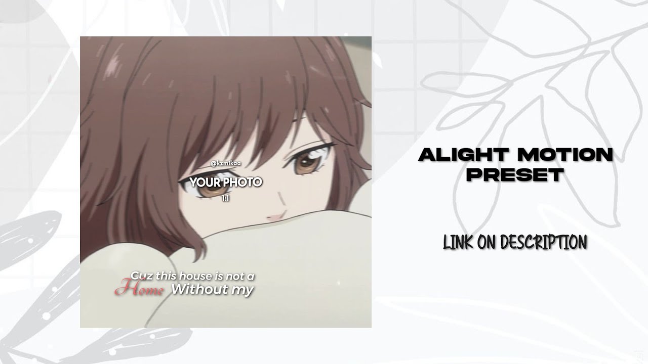 alight motion preset - after hours - YouTube