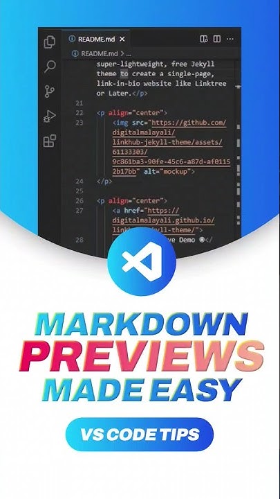 Easy Markdown Previews in VS Code! #shorts - YouTube