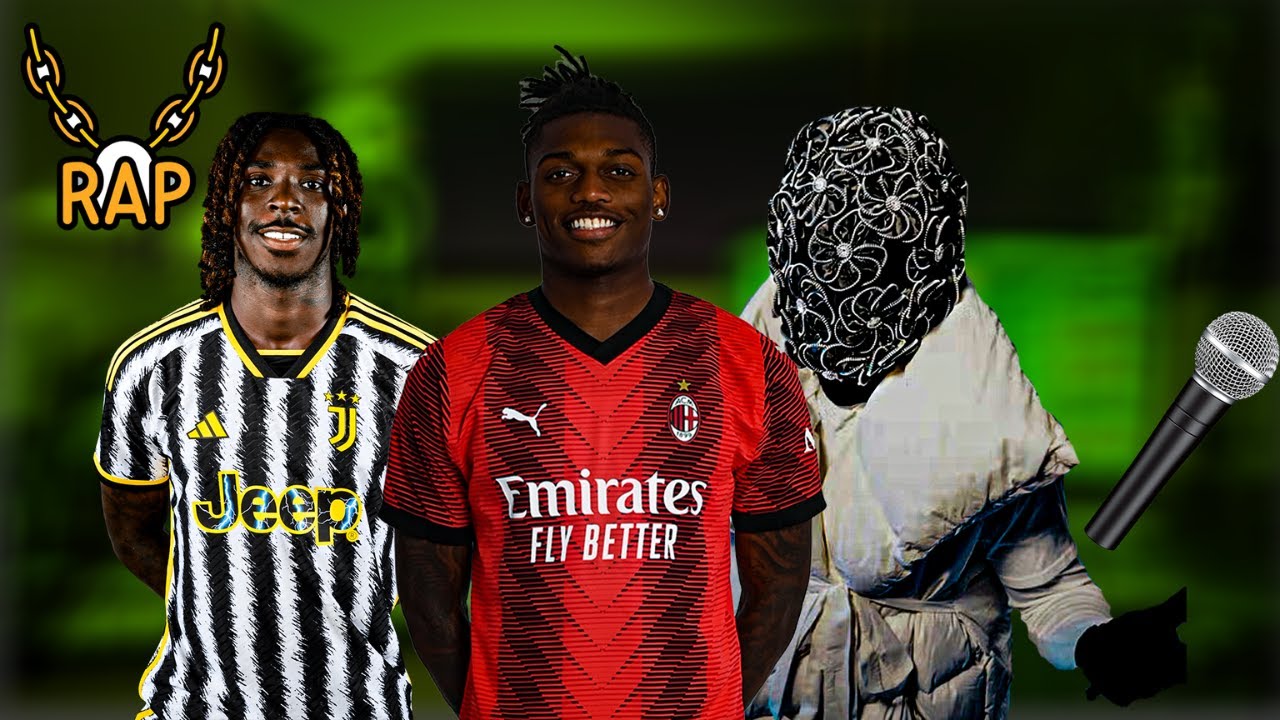 Les FOOTBALLEURS qui font du RAP (Léao, Kean, Dide) - YouTube