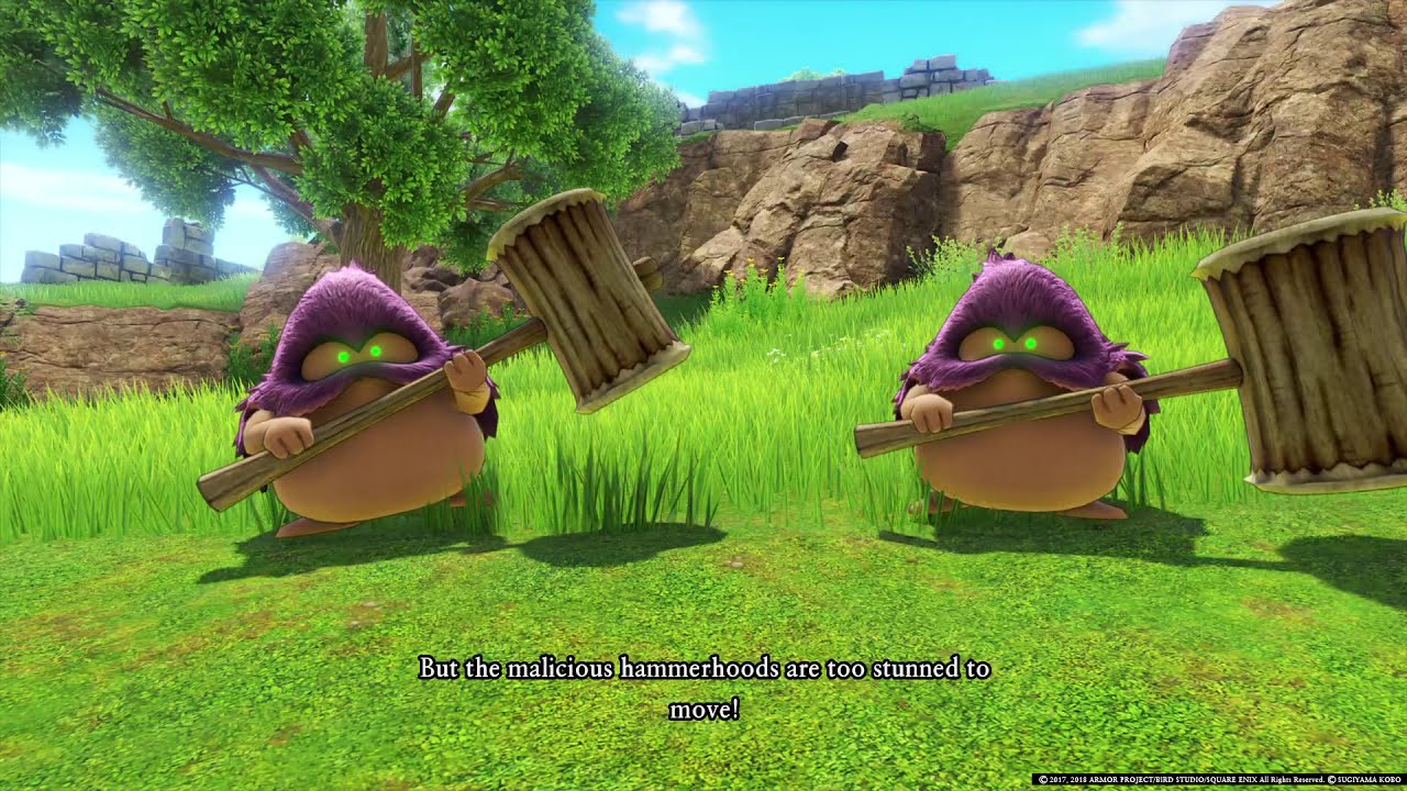 Unbridled Blade vs Sword Dance ... DQ11 - YouTube