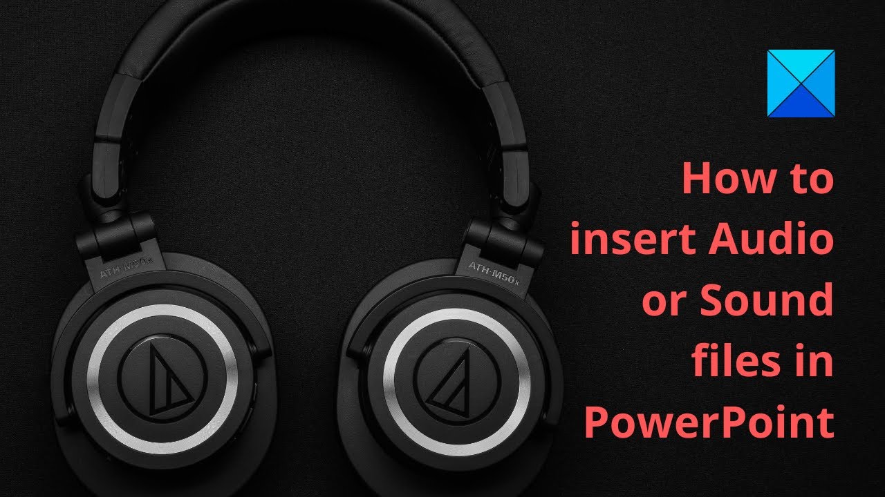 How to insert Audio or Sound files in PowerPoint - YouTube