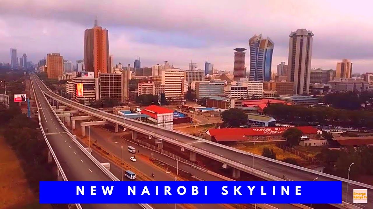 Kenya's $668M Nairobi Expressway Drone Views Looking Epic. - YouTube