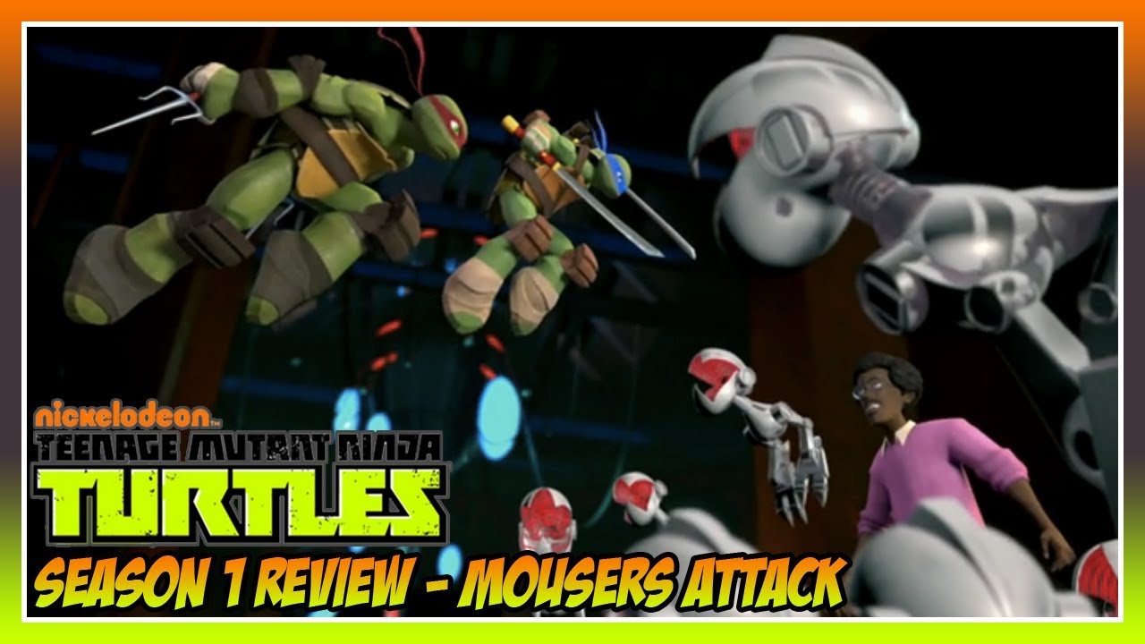 TMNT Season 1 Episode Review - Mousers Attack - YouTube