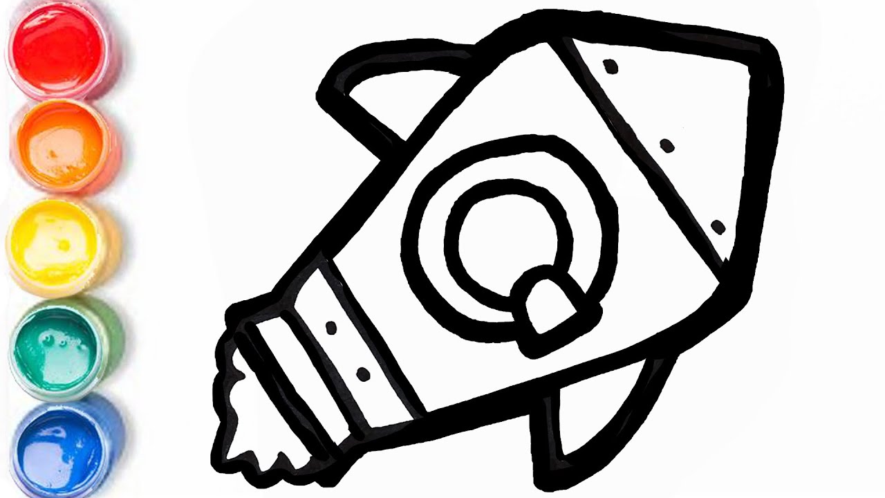 How To Draw The SpaceX Crew Dragon Capsule video for kids |NikiToyART ...