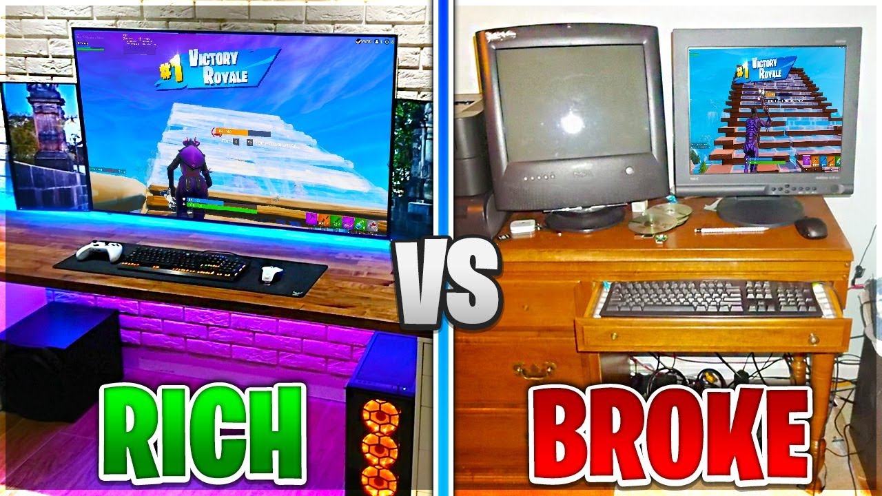 Testing Cheap VS Expensive Setups in Fortnite! ($100 VS $5000 Gaming ...
