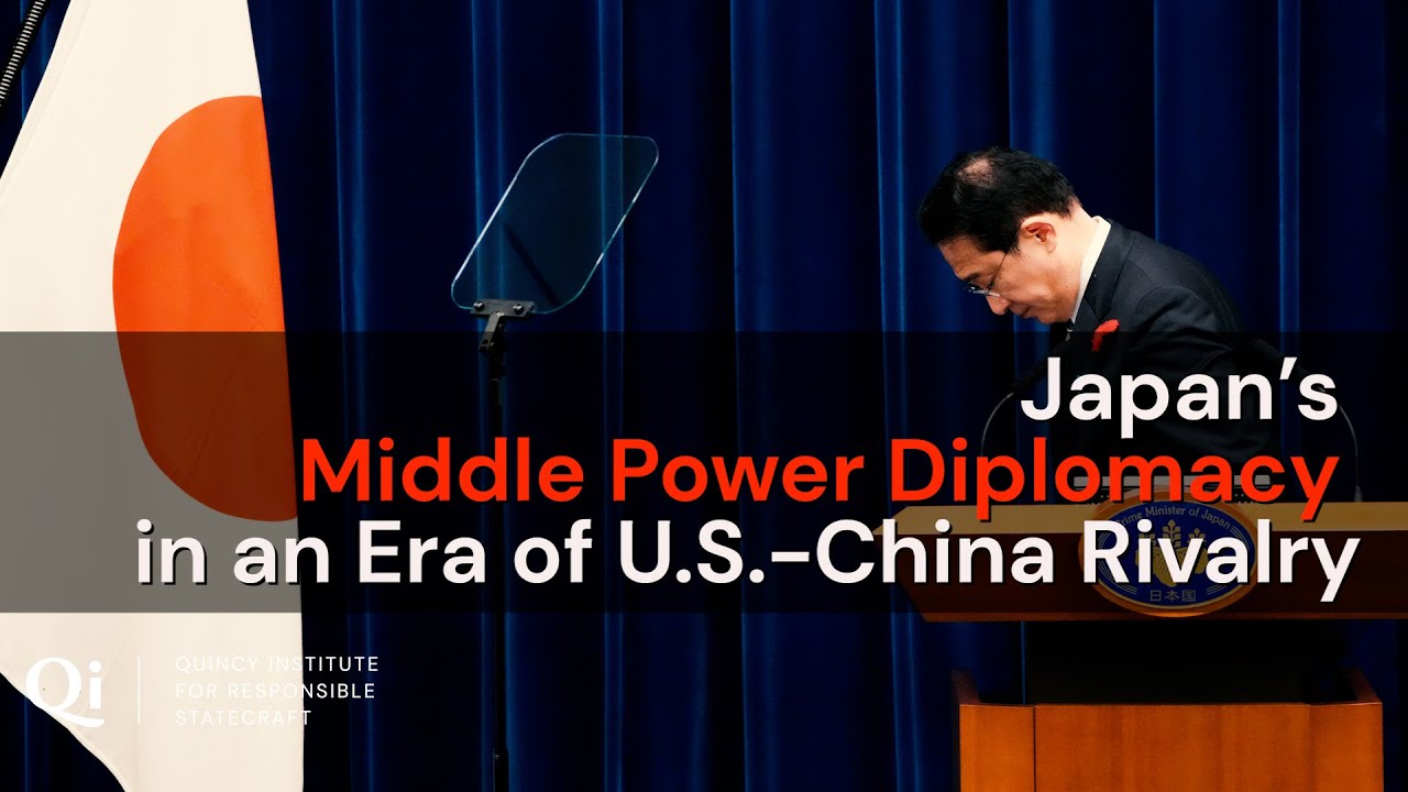 Japan’s Middle Power Diplomacy in an Era of U.S.-China Rivalry - YouTube