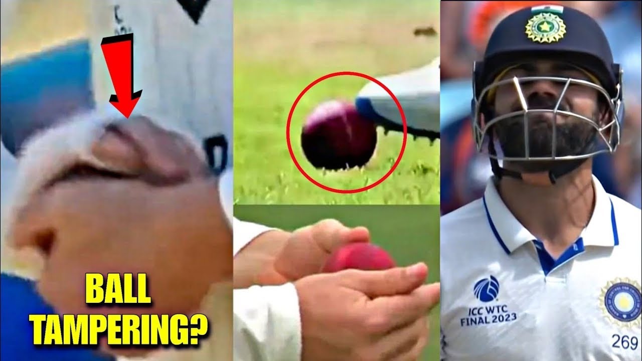 Australian Team Did Ball Tempering Before The Wicket Of Virat Kohli on ...