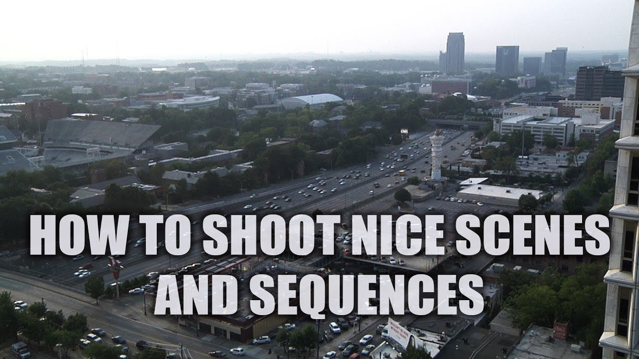 How to frame your shots: shooting sequences - YouTube