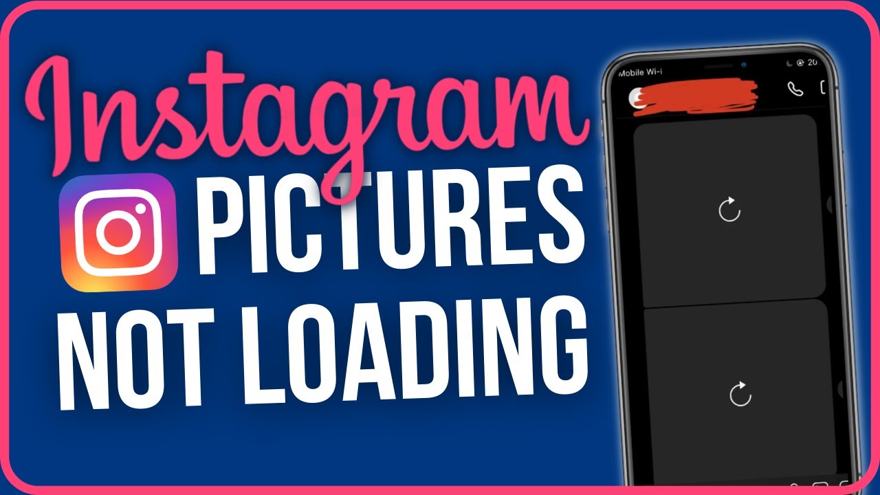 INSTAGRAM PICTURES NOT LOADING FIX (2024) | Fix Instagram Photos Not ...