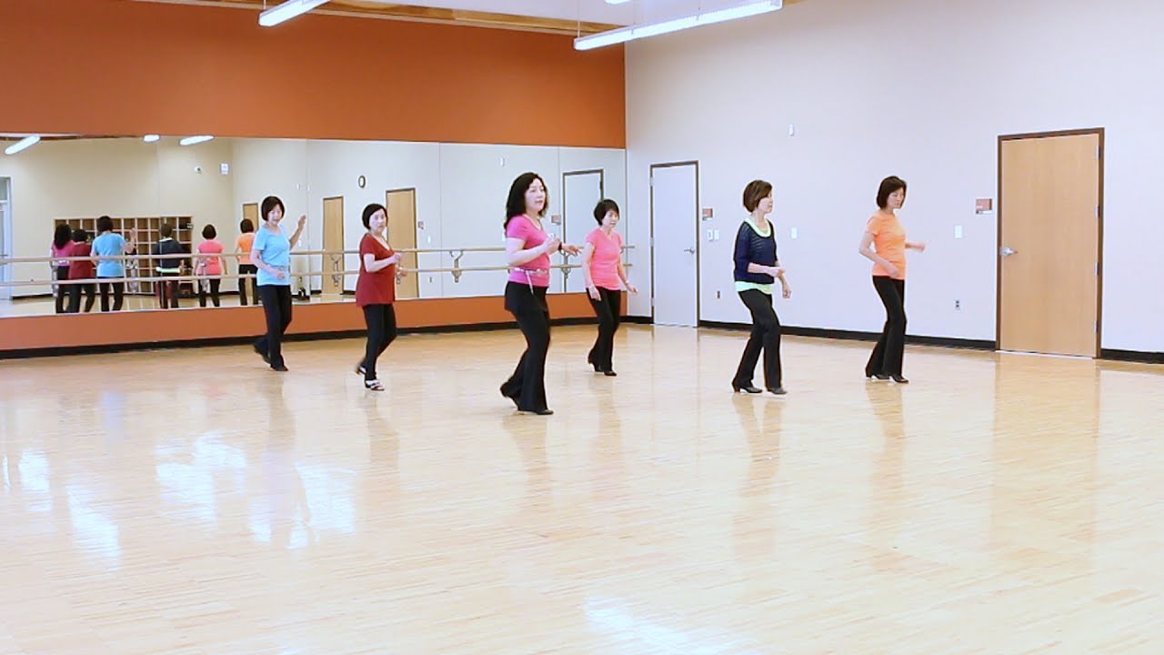 Love's Just A Feeling - Line Dance (Dance & Teach) - YouTube