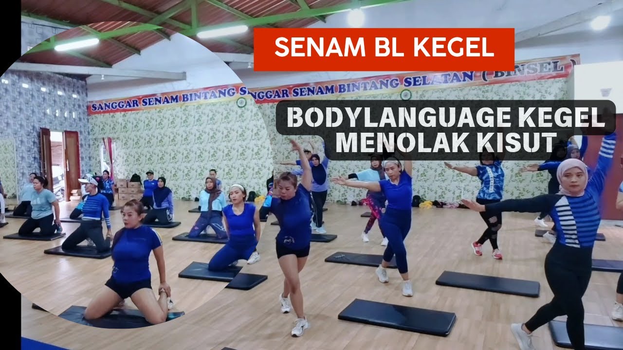 Gerakan Senam BL Kegel Menolak Kisut Dan Keriput - YouTube