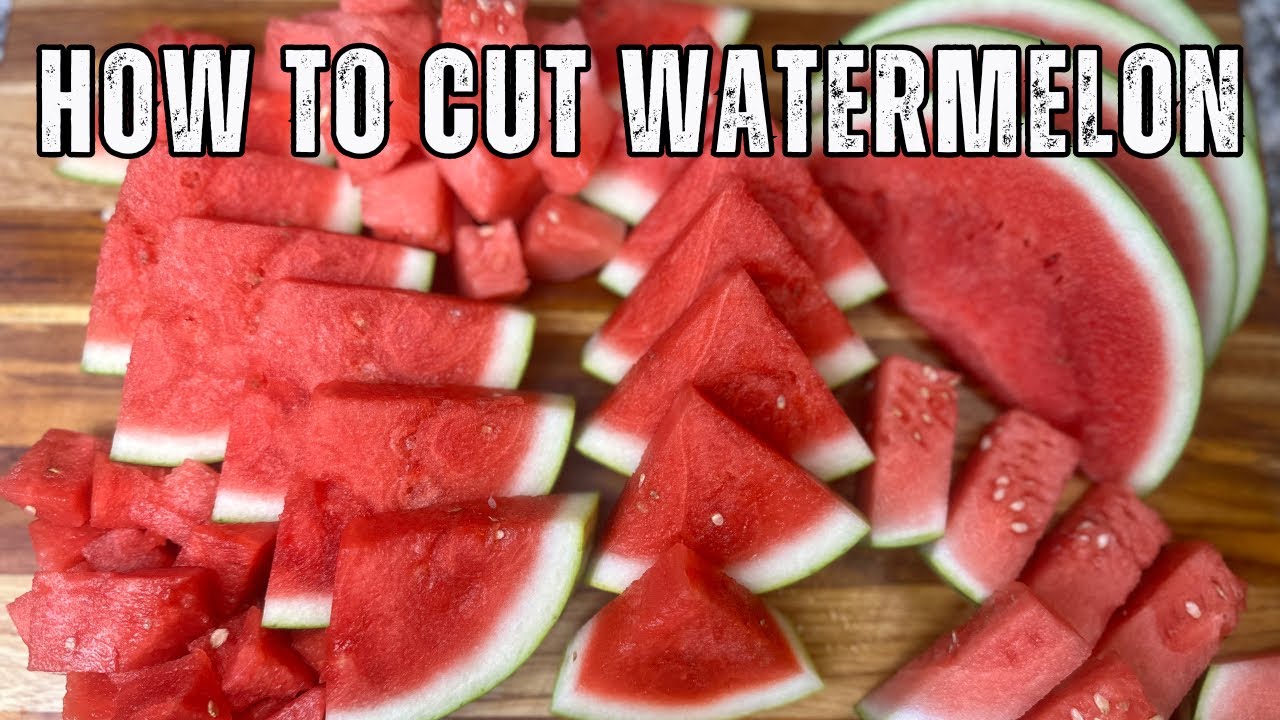 How To Cut A Watermelon 5 Different Ways YouTube how-to-cut-a-watermelon-5-different-ways-youtube