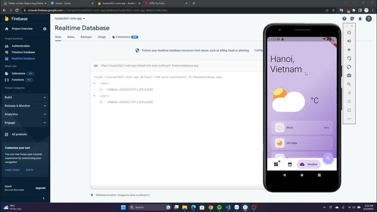 Flutter Note App Demo (Firebase + BloC) - YouTube