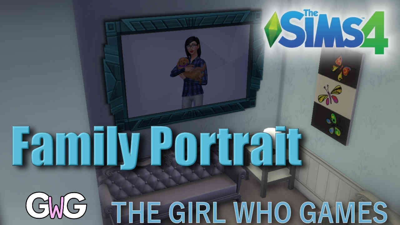 The Sims 4- Unlocking the Family Portrait - YouTube