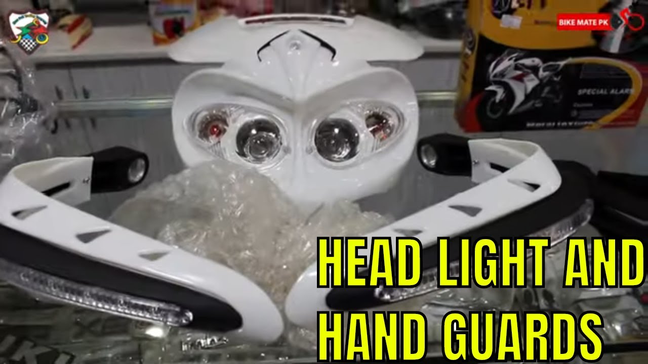 Amazing New Headlights for Honda CG 125 and Yamaha YBR and 70cc ...