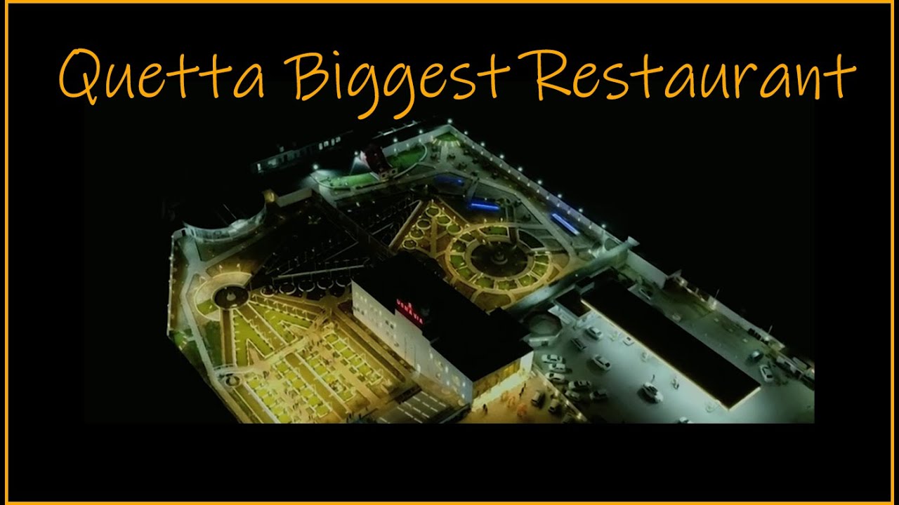 You Won't Believe This Is the Biggest Restaurant in Quetta! - YouTube
