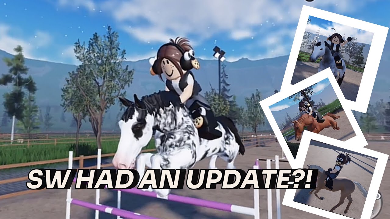 STRIDEWAY HAD A HUGE UPDATE!! // new horses, courses, poses + more ...