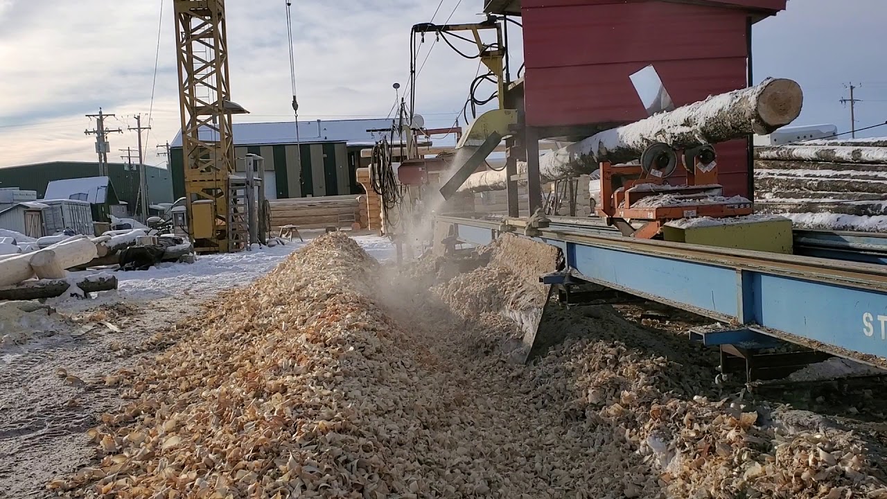 Video of Peeling Logs - YouTube