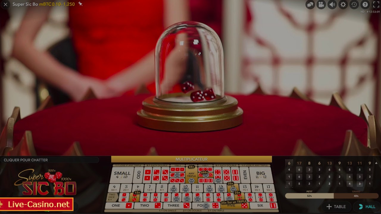 Super Sic Bo 2019 - Evolution Gaming - YouTube