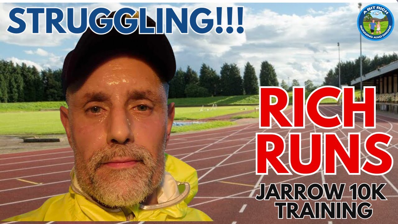 RICH RUNS - STRUGGLING AHEAD OF JARROW 10K - YouTube