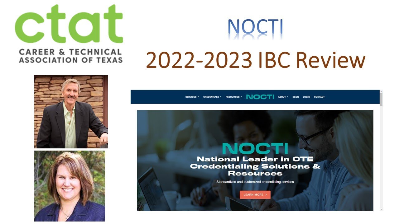 IBC Review NOCTI October 14, 2022 - YouTube