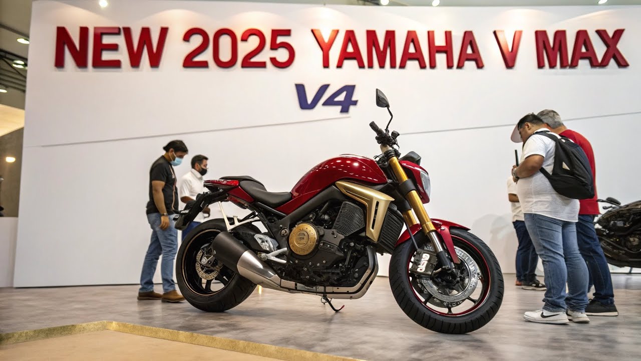 The Beast is Back! NEW 2025 Yamaha V Max V4 Finally Unleashed – INSANE ...