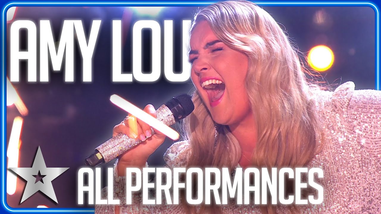 Every BELTING performance from singer Amy Lou | Britain's Got Talent ...