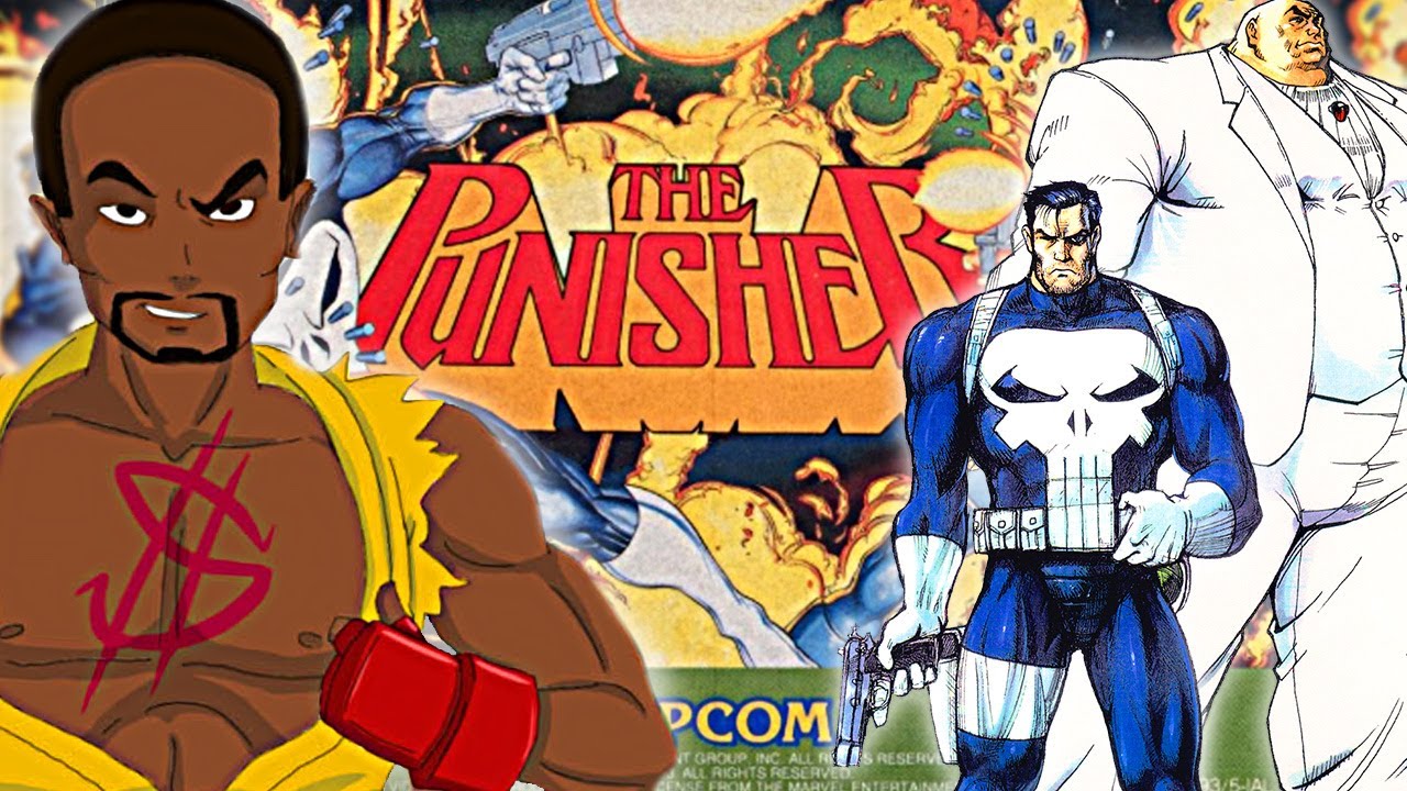 Marvel vs Capcom Fighting Collection - The Punisher 1st Playthrough ...