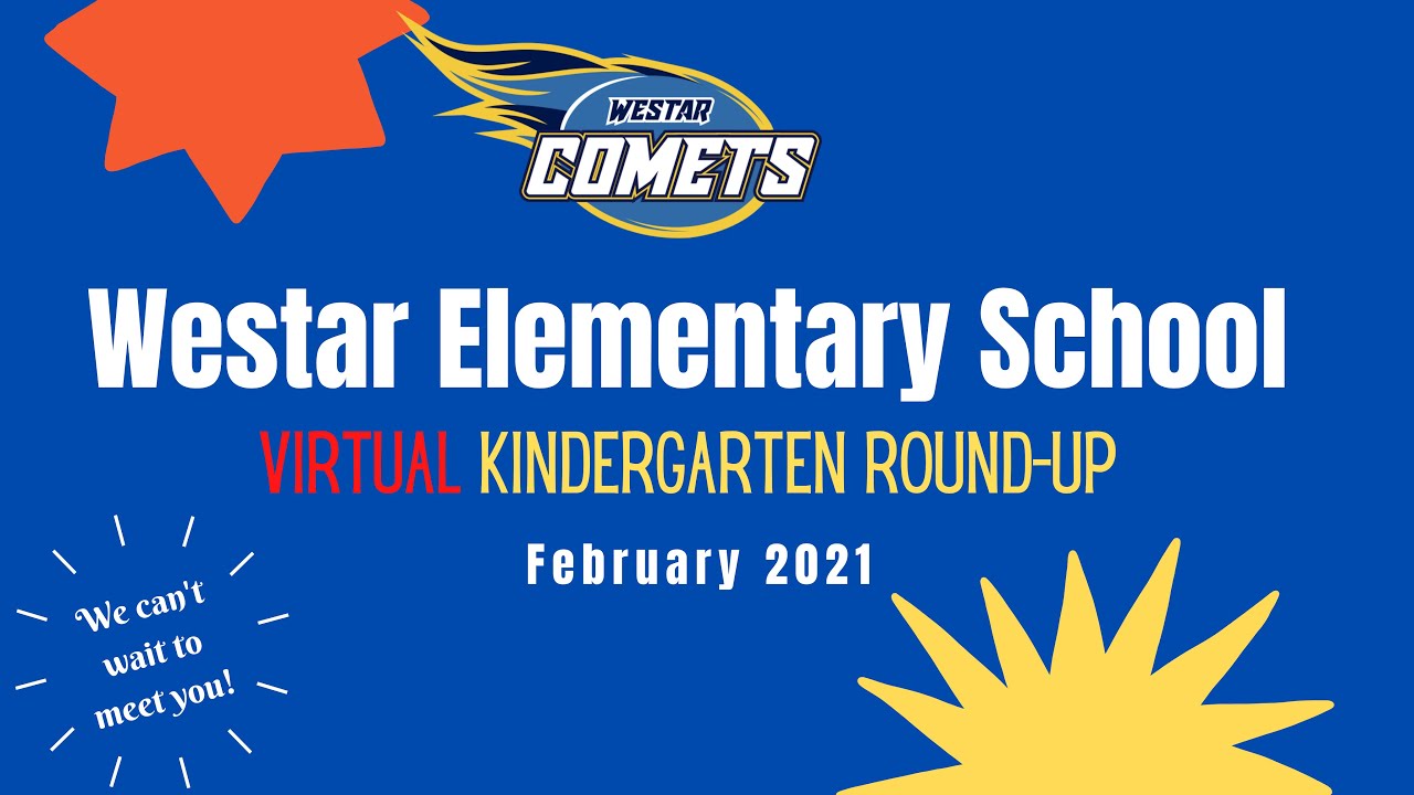 Westar Elementary: Kindergarten Round Up 2021 - YouTube