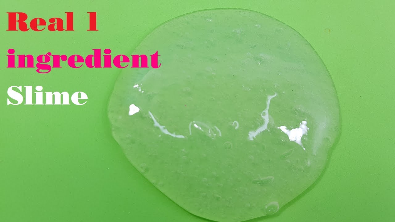 Real 1 ingredient Slime,only Gohnsons,Easy Slime Recipe,No Glue,No ...