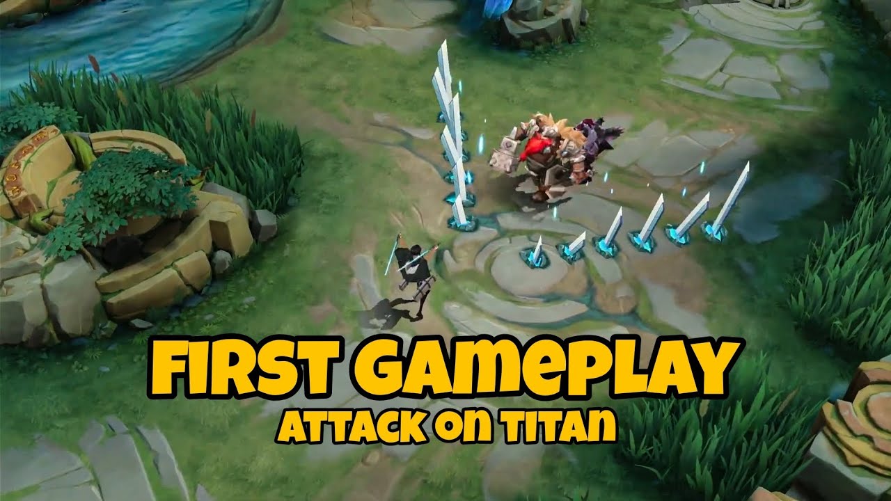 First Gameplay Martis Levi Yin Eren Fanny Mikasa MLBB X Attack On Titan ...