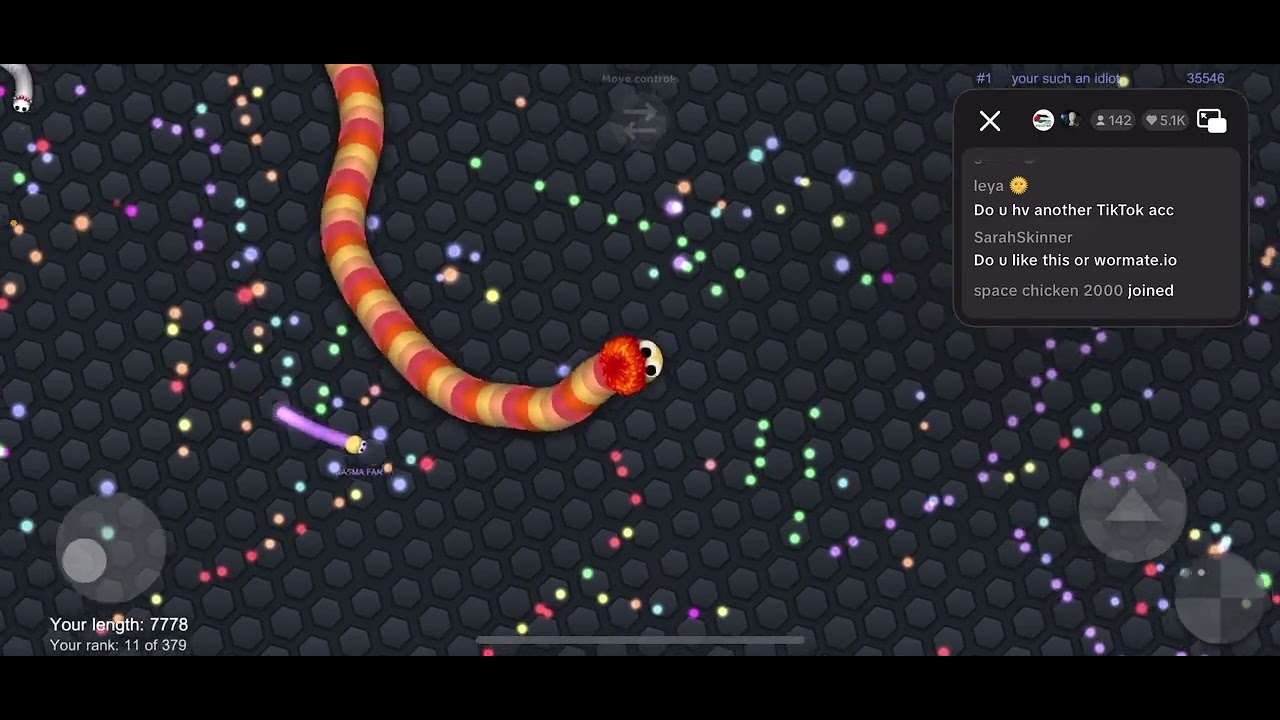 Slither.io Live Gameplay Basma_Singer Slither.io - YouTube