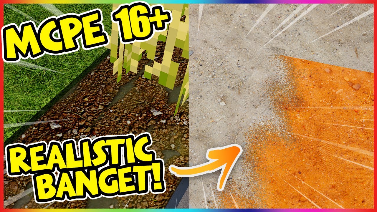 BEST ULTRA HD REALISTIC TEXTURE PACK MINECRAFT PE | UMSOEA PE 2 - YouTube