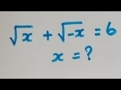 Tricky square root problem with unique solution #schoolmaths #maths #competitiveexams #tricks ...