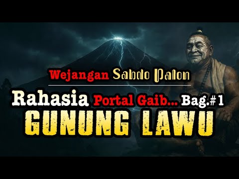 RAHASIA GUNUNG LAWU - Bag.1 ‼️ #wejangan #sabdopalon