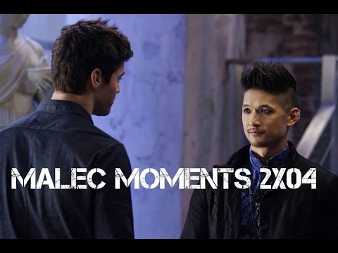 Malec moments 2x04 - YouTube