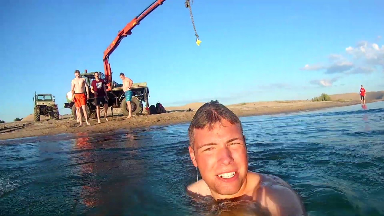 BAGGERSEE Baden Extrem mit UNIMOG U1300 U1700 | Sommer | Freizeit - YouTube