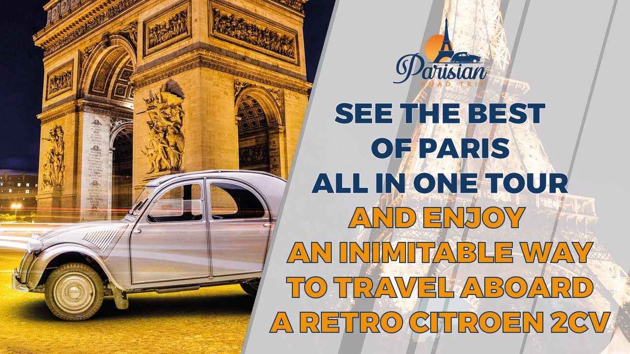 Discover the best of Paris aboard a classic french traditional car 🚘 ...