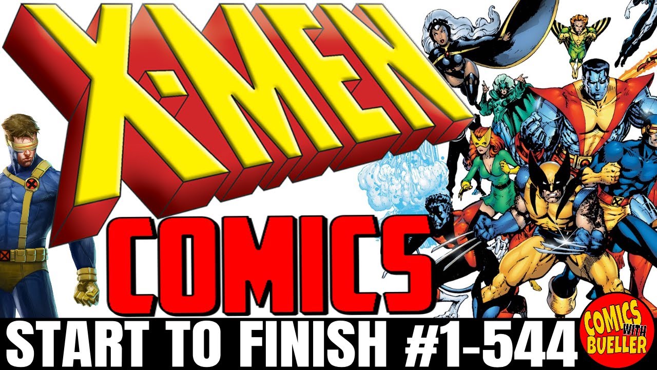 Every X-Men Comic book Ever Vol. #1 (#1-544 & more) - Marvel Comics ...