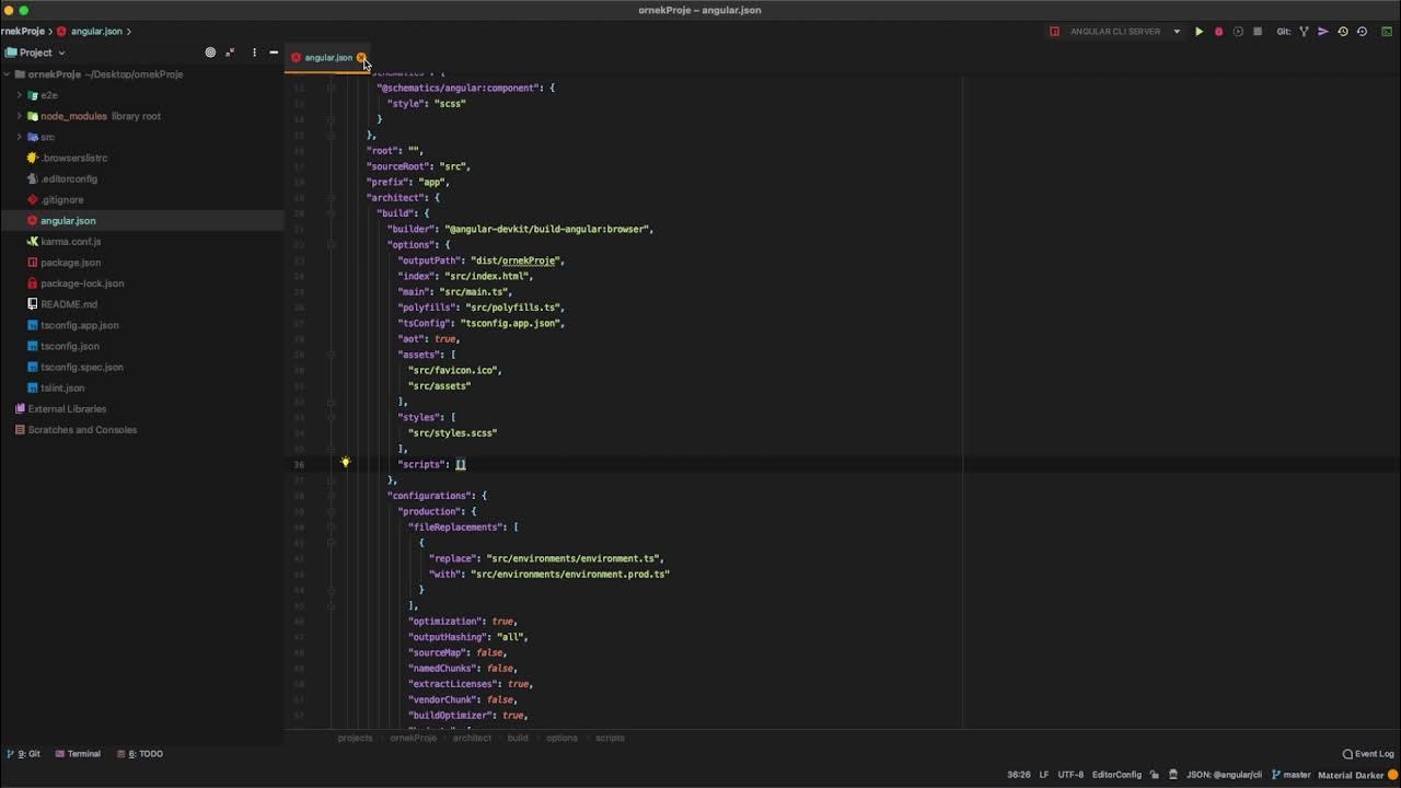 Hızlandırılmış Angular Dersleri #3 Dosyalar ve Klasör Yapısı - YouTube