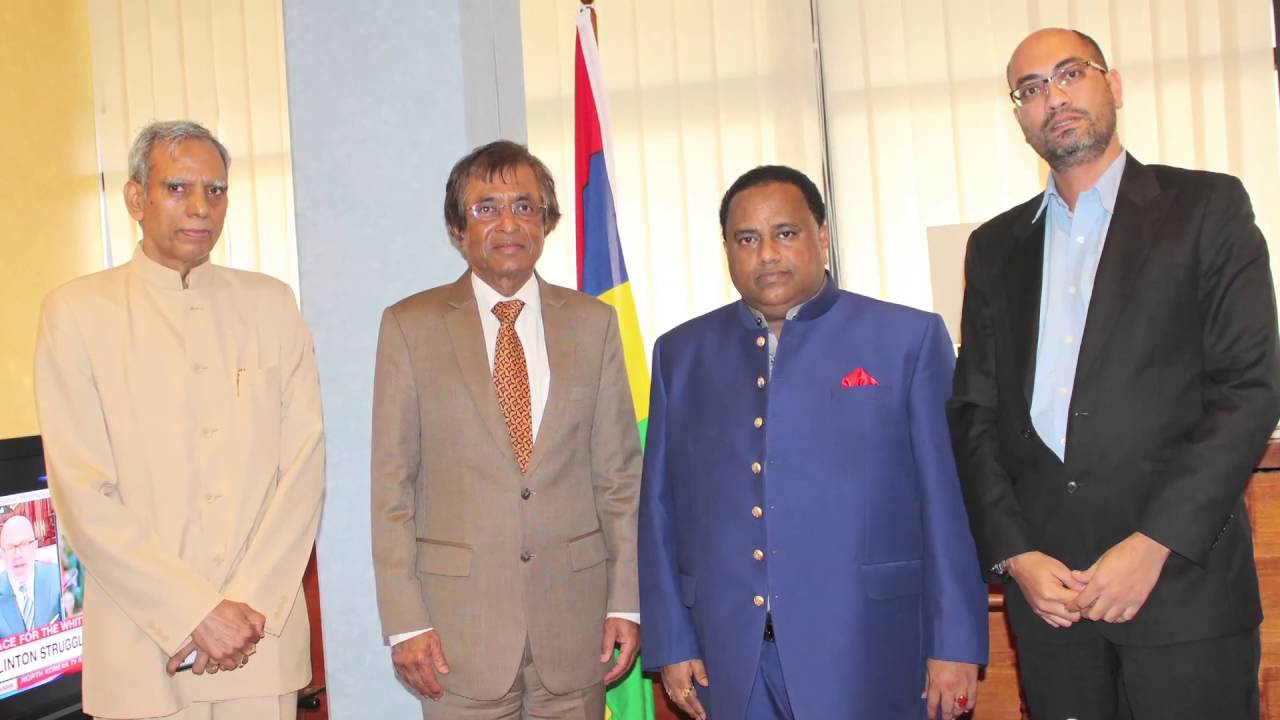 Metabolic Group CMD, Shri Uday Pratap Singh meets Mauritius Hon .Health ...