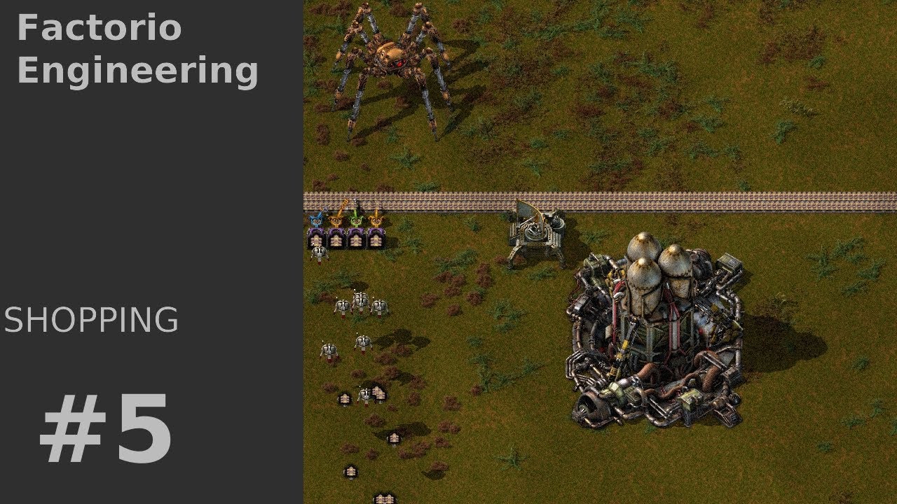 Factorio Engineering | SHOPPING | 5 - YouTube