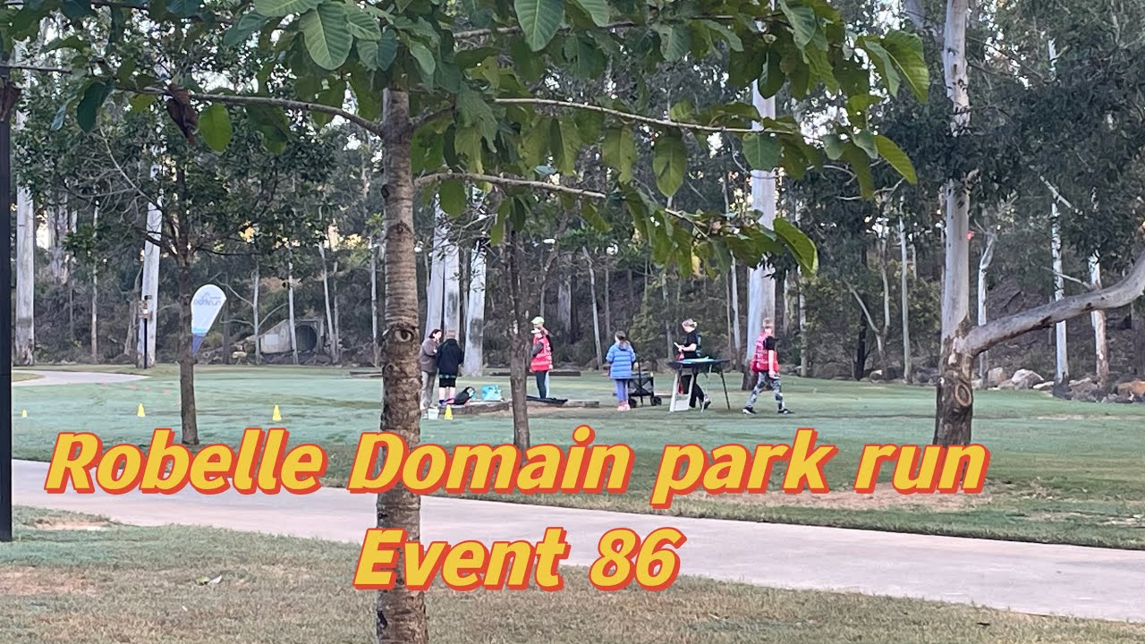 (281)澳洲生活Robelle Domain parkrun event number 86-10 Aug 2024 - YouTube