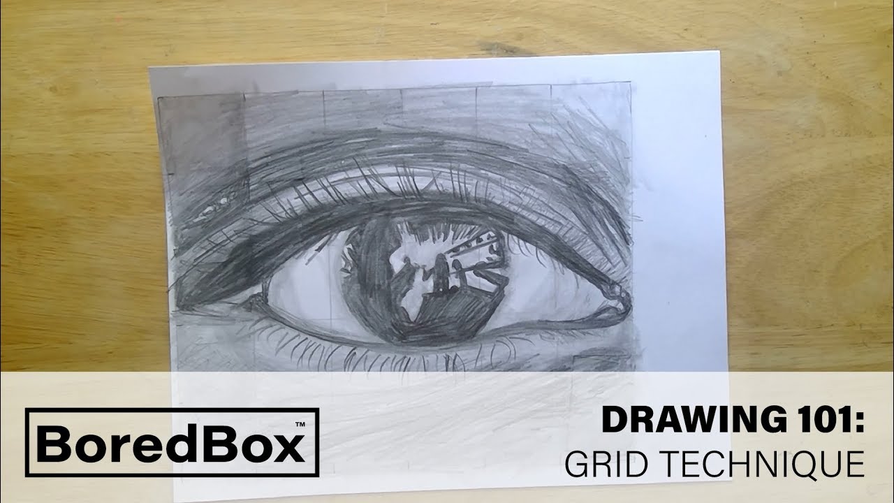 Drawing with Grid Technique - YouTube